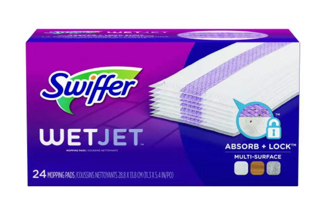 OS-SWF08443 Swiffer Wet Jet Refills, 24/box | Macbeeners